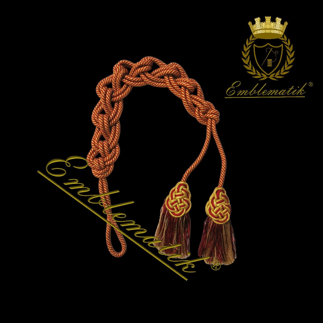 Handcrafted Italian Cincture Red/gold - Etsy