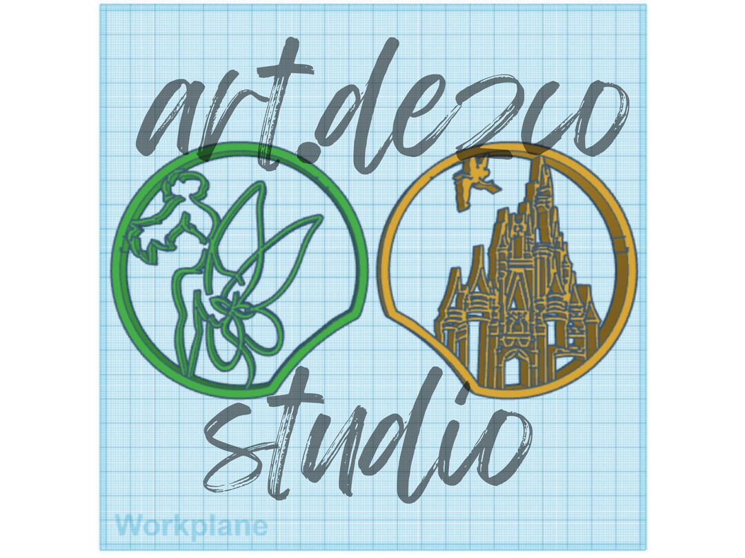 Tinkerbell Castle Mouse Ears STL File | STL File | 3D Printing File ...