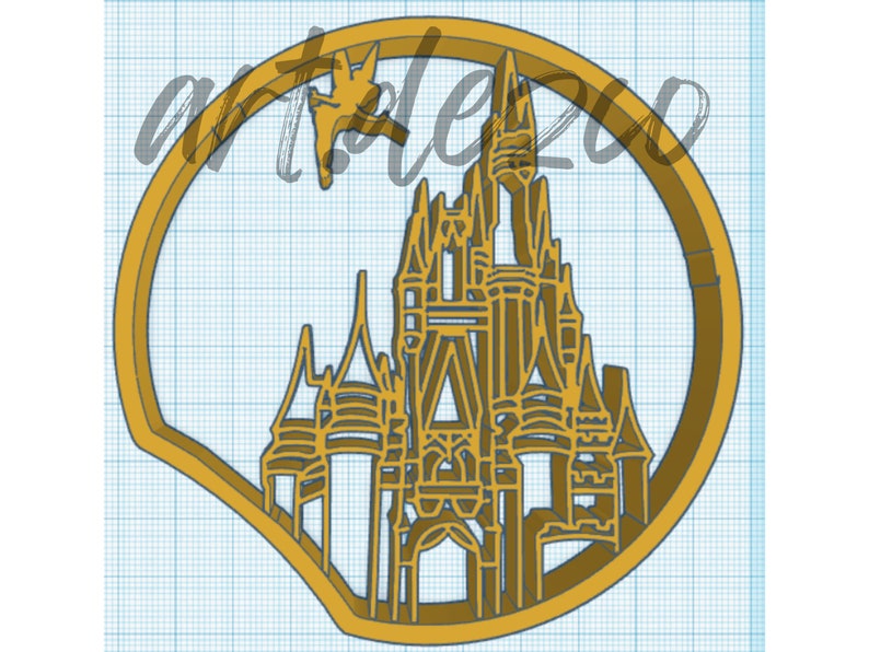 Tinkerbell Castle Mouse Ears STL File | STL File | 3D Printing File ...