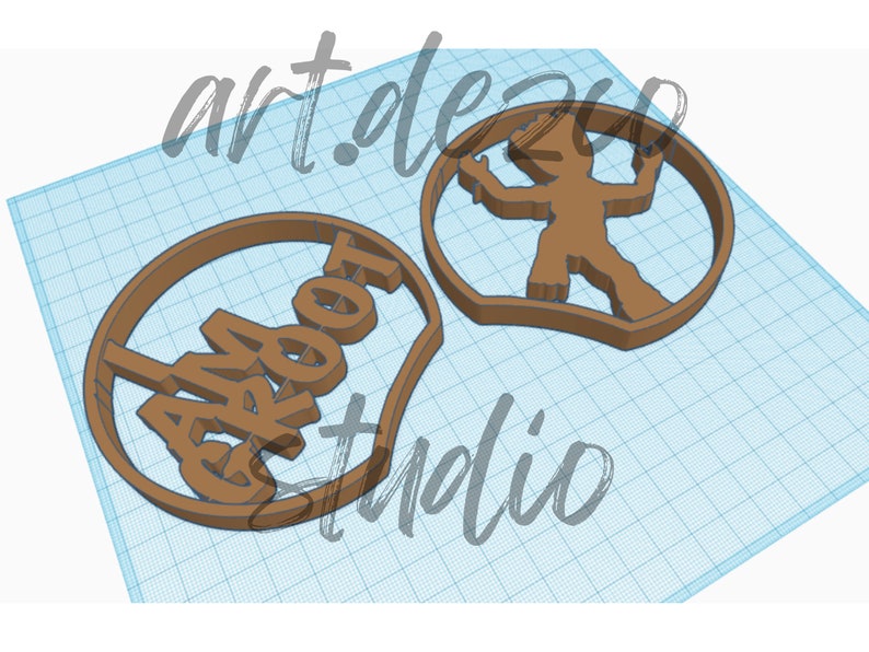 Baby Groot Mouse Ears STL File | STL File | 3D Printing File ...