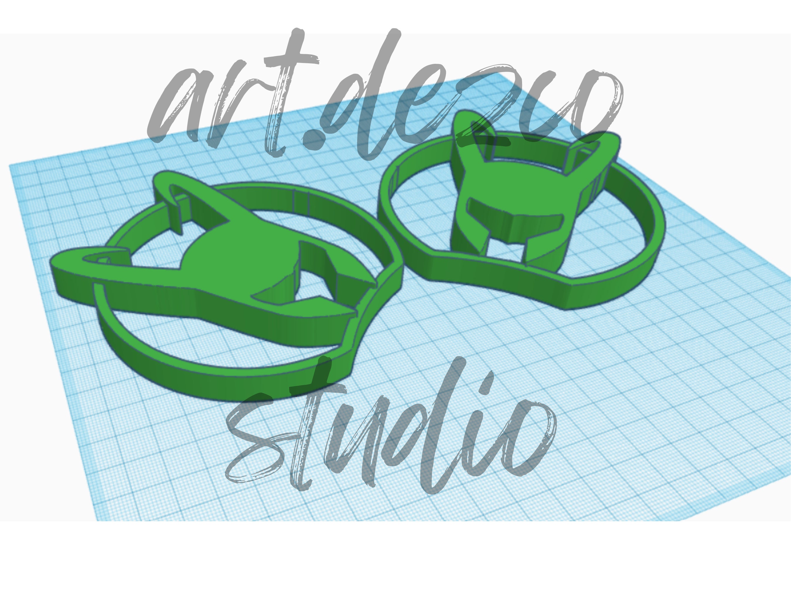 Loki Ears STL File STL File 3D Printing File Mouse Ear Headband Park ...