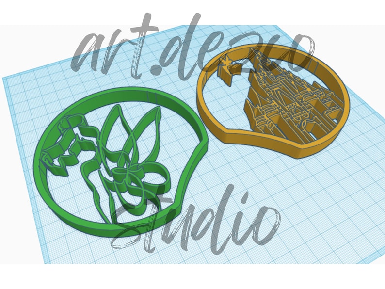 Tinkerbell Castle Mouse Ears STL File | STL File | 3D Printing File ...