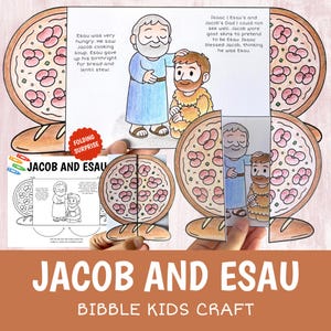 Jacob and Esau Craft Printable | Bible Story Activity for Kids | Sunday ...