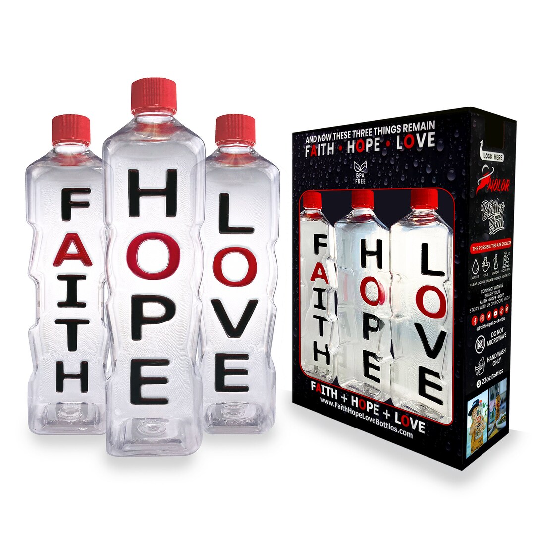 Faith Hope Love | Affirmation Bottles and Products for the Mind, Body ...