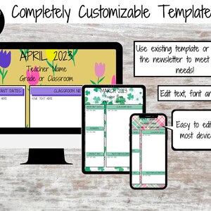 Classroom Newsletter Template Bundle | 8.5" X 11" | Preschool ...