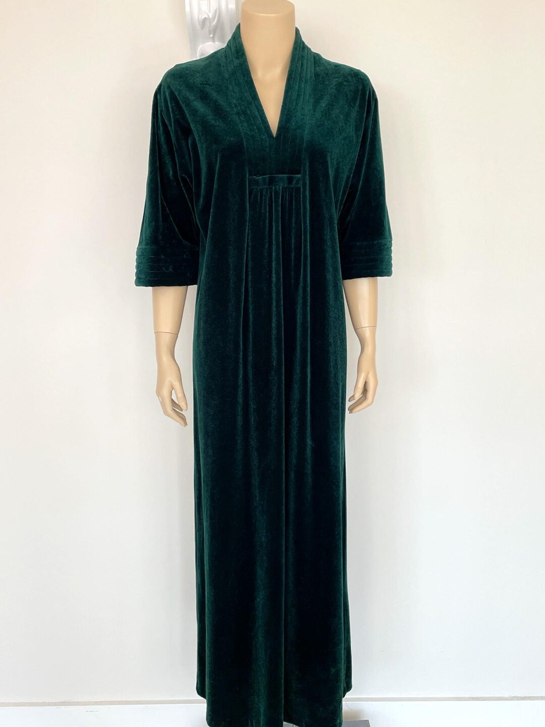 1970's Velour Housecoat - Etsy