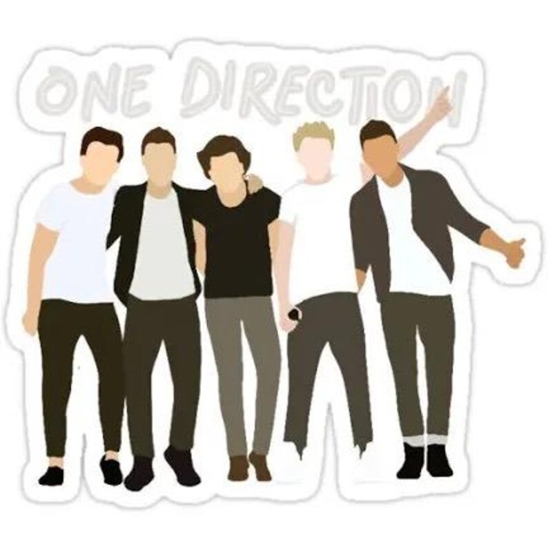 One Direction (PACK OF 5) - Etsy