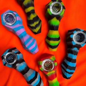 Unicorn SALE ITEM! Smudge Colors Silicone Shapes Pipe *hazy Look* With ...