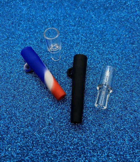 Small Personal Pipe silicone Durable Glass Tip ONE EACH - Etsy