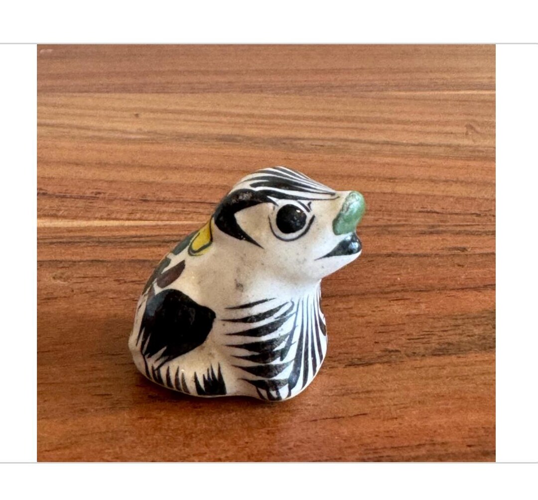 Vintage Mexican Tonala Folk Art Fairy Garden Miniature Figurine - Etsy