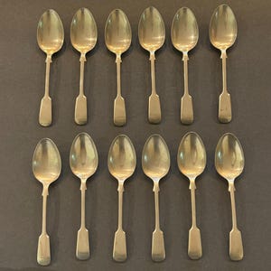Set of 12 Spoons Rustic Vintage 7 Farmhouse Flatware Silverware - Etsy
