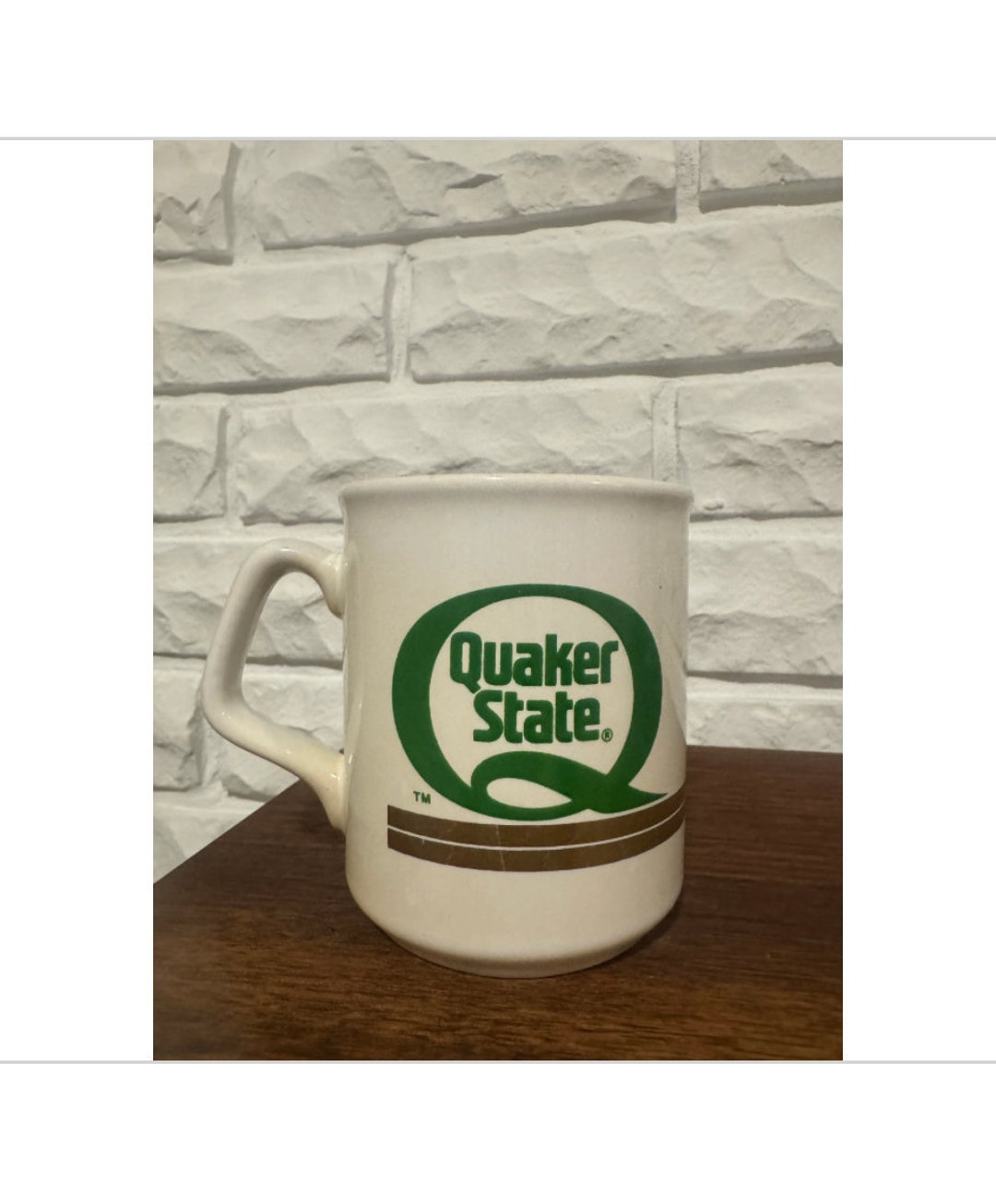Vintage Quaker State Mug Coffee Cup Tea Drinker Coffee Lover Great Gift ...