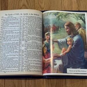 Large Vintage Holy Bible 1960’s Master Reference Edition Antique Bible ...