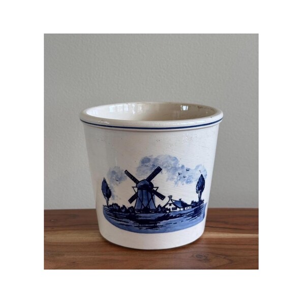 Delft Blue Planter - Etsy