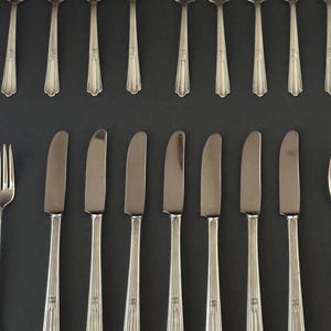 36-piece Set Flatware Silverware Stainless Stratford Sectional IS ...