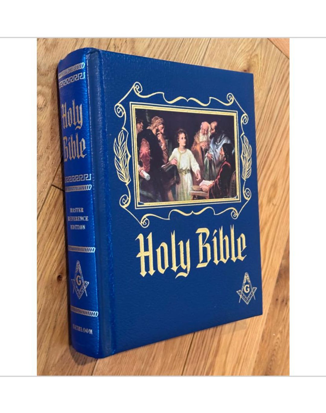 Large Vintage Holy Bible 1960’s Master Reference Edition Antique Bible ...