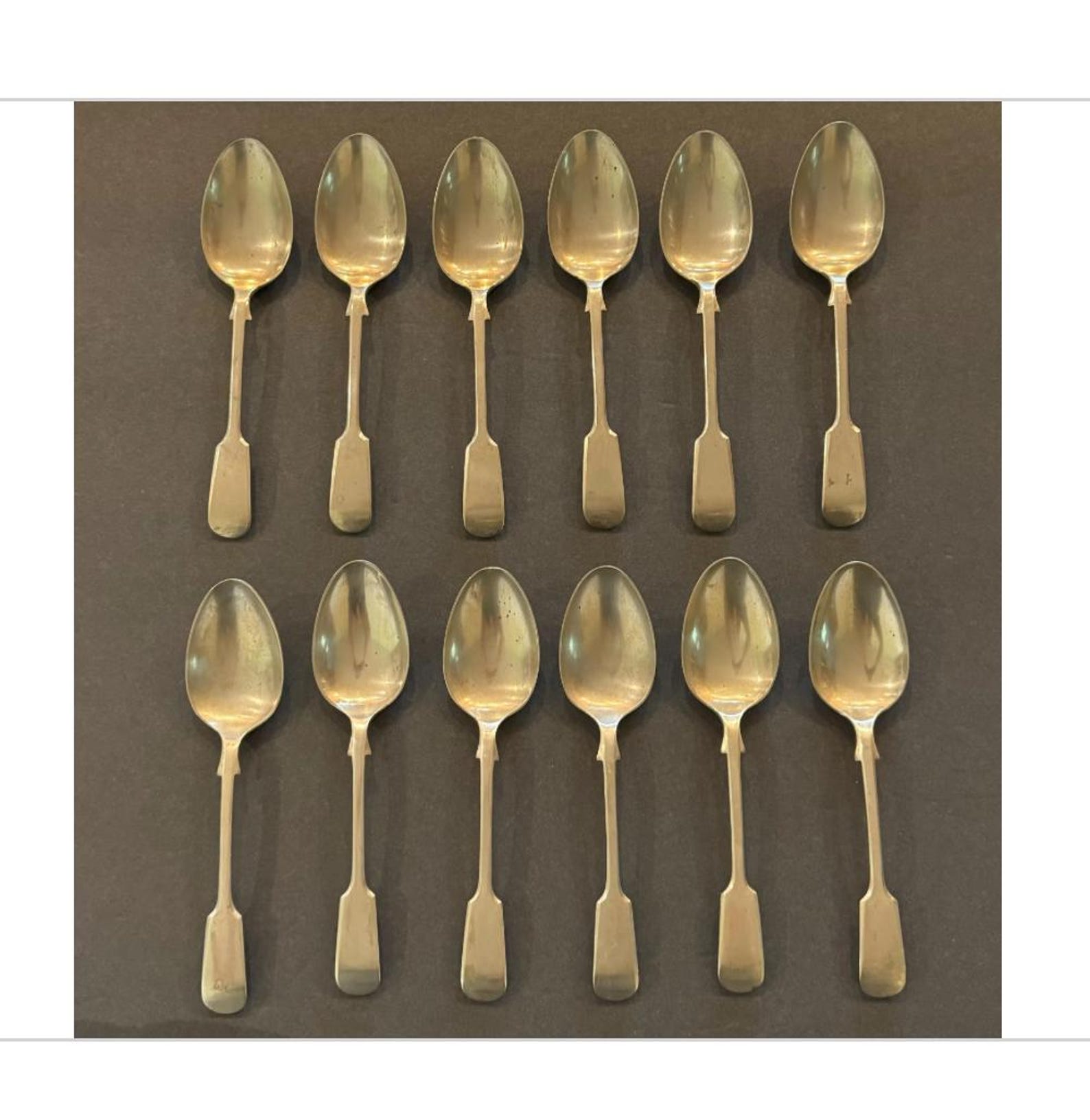 Set of 12 Spoons Rustic Vintage 7 Farmhouse Flatware Silverware - Etsy