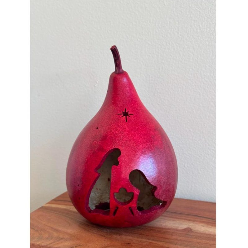 Christmas Gourd - Etsy