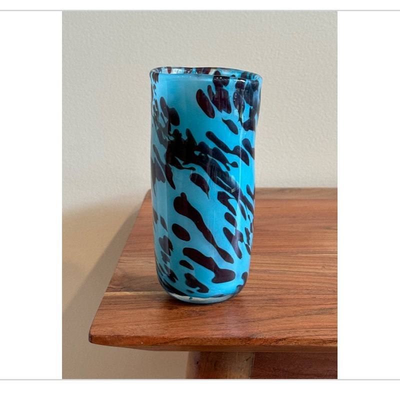 Turquoise Vase - Etsy
