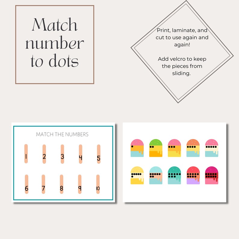 Alphabet and Number Matching Printable, Upper and Lower Case Letters ...