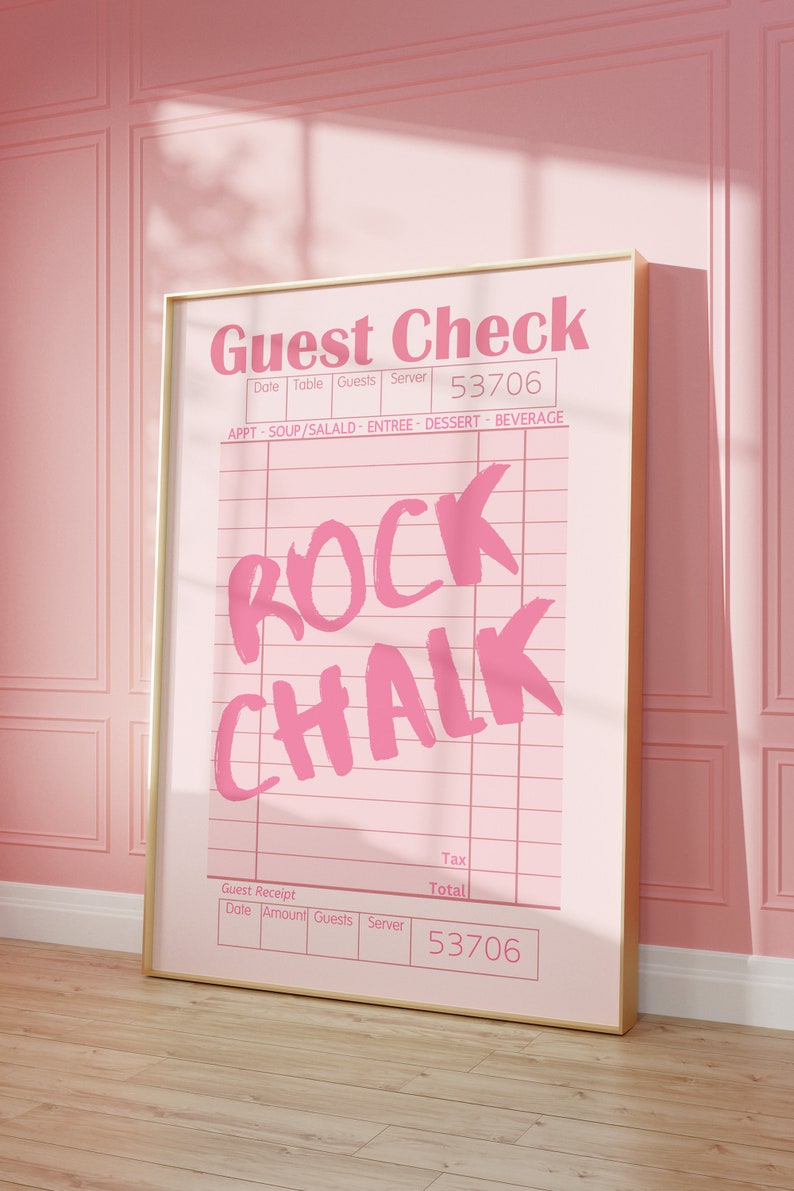 University of Kansas Prints Kansas Dorm Decor Trendy Dorm Wall Art ...