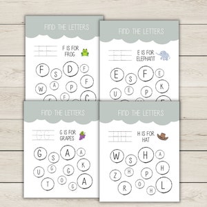 Printable, ABC, Preschool, Toddler, Homeschool, Pre K, Kindergarten, at ...