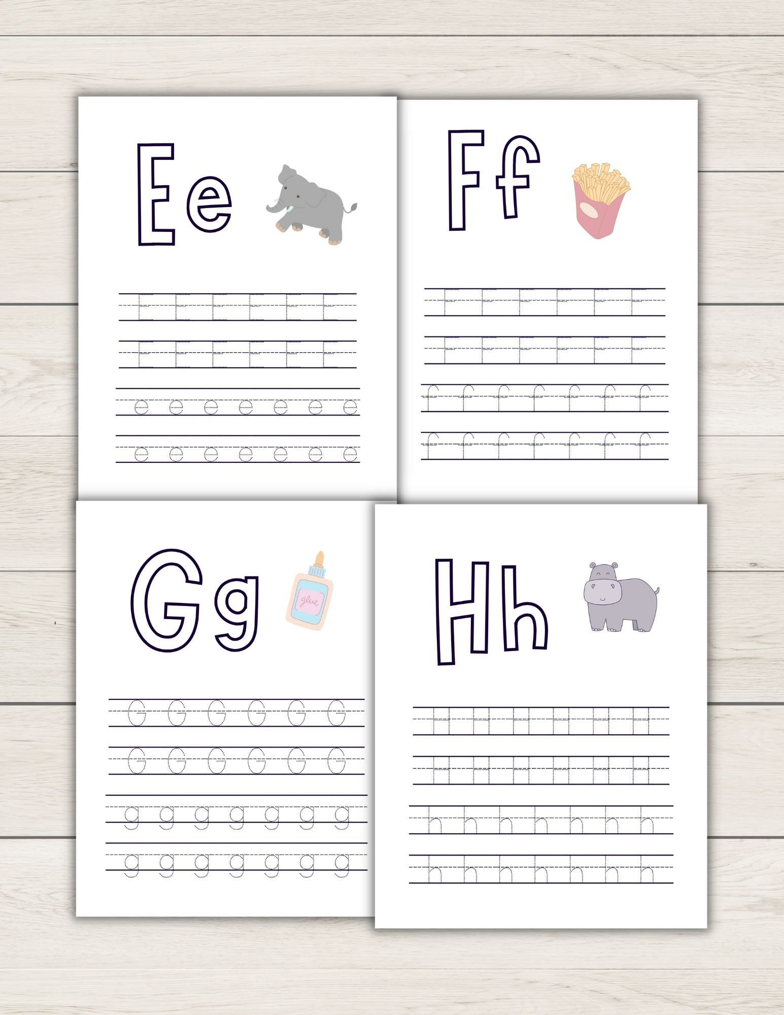 Printable ABC Toddler Preschool at Home Homeschool Pre - Etsy