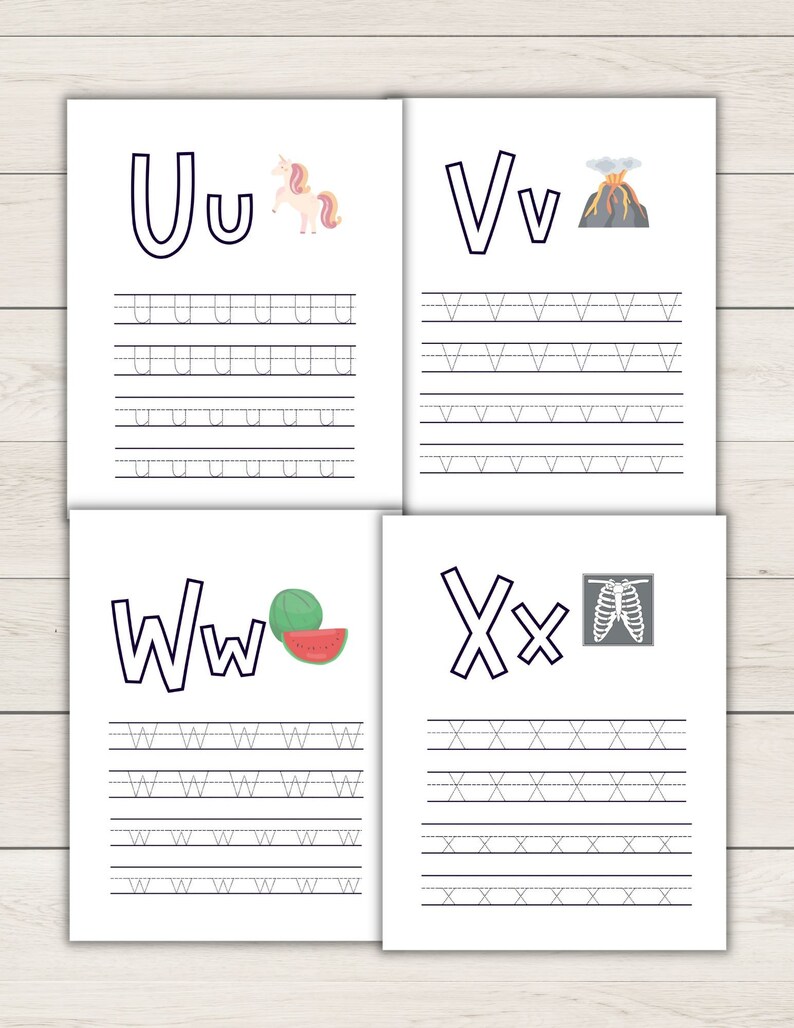 Printable ABC Toddler Preschool at Home Homeschool Pre - Etsy