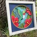 9x 9 3D Hummingbird Shadow Box/picture - Etsy