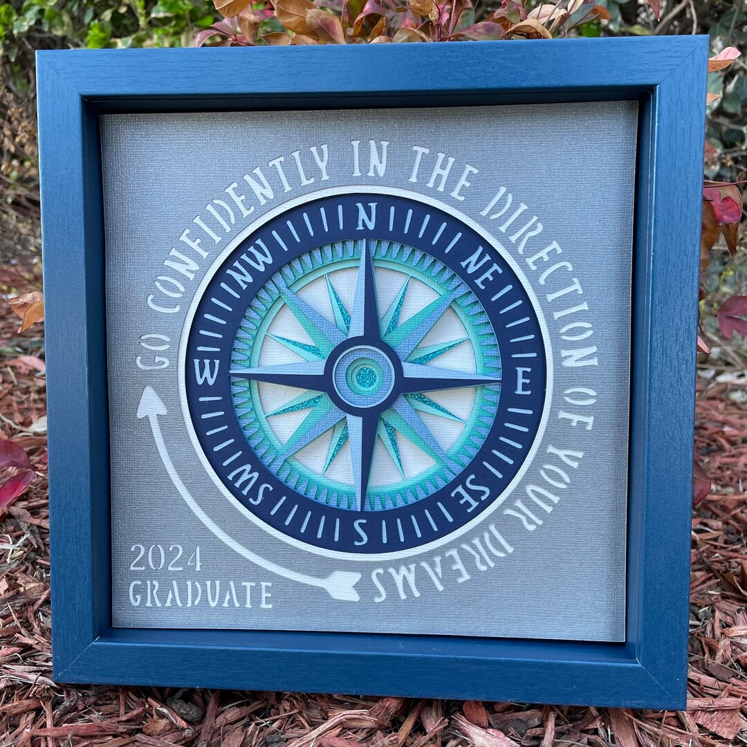 9x 9 3D 2024 Graduate Shadow Box/picture Personalization Available - Etsy