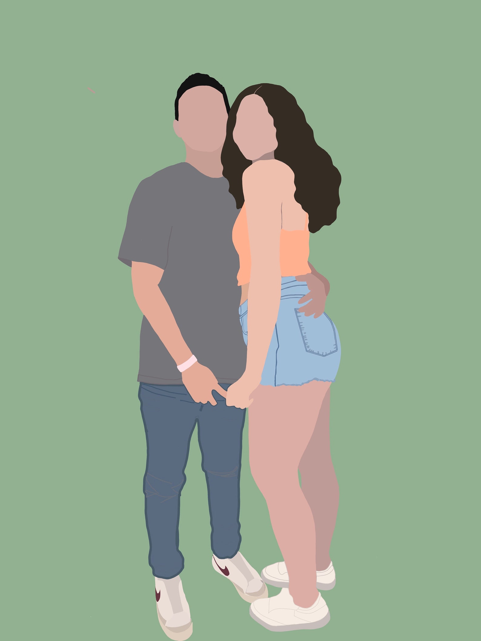 Custom Art, Personalized Cartoon Art, Digital Art, Trendy Art, Custom ...