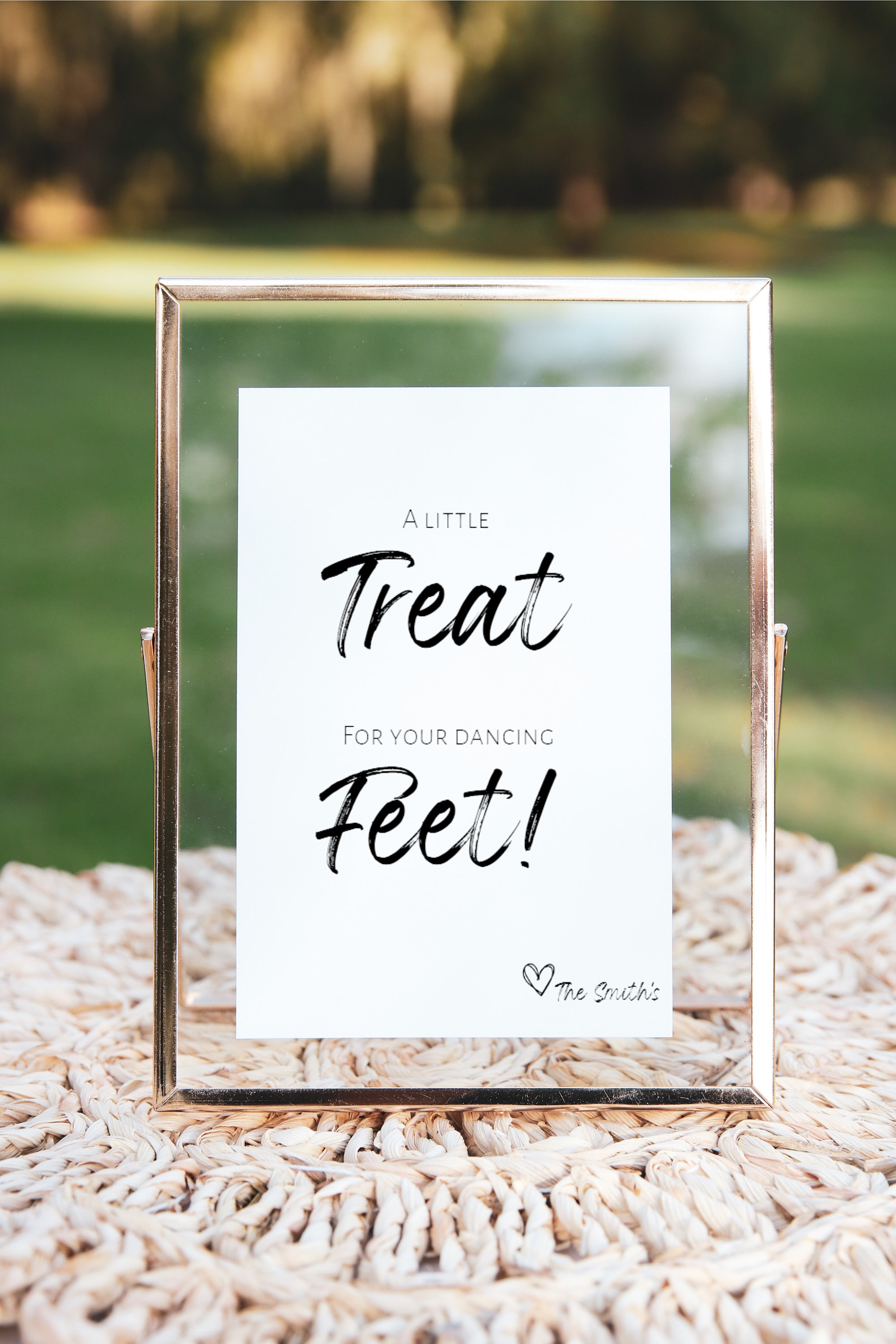 Flip Flop Sign, Wedding Sign, Printable Wedding Sign, A Little Treat ...
