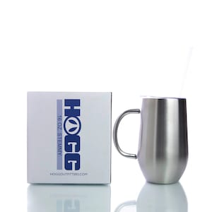 16 Oz. Big Stemmy Coffee Mug W/straw - Etsy