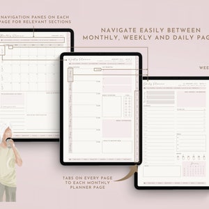 2024 Goodnotes Digital Planner and Goodnotes Sticker Book - I Am Her ...
