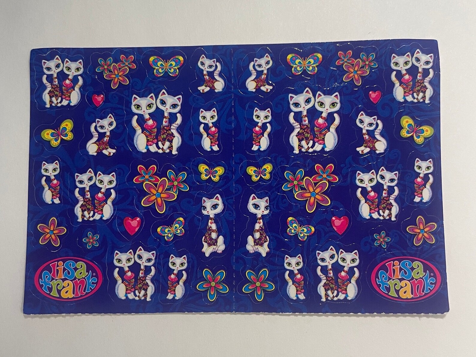 Lisa Frank Roxie & Rollie Cats Vintage Stickets - Etsy