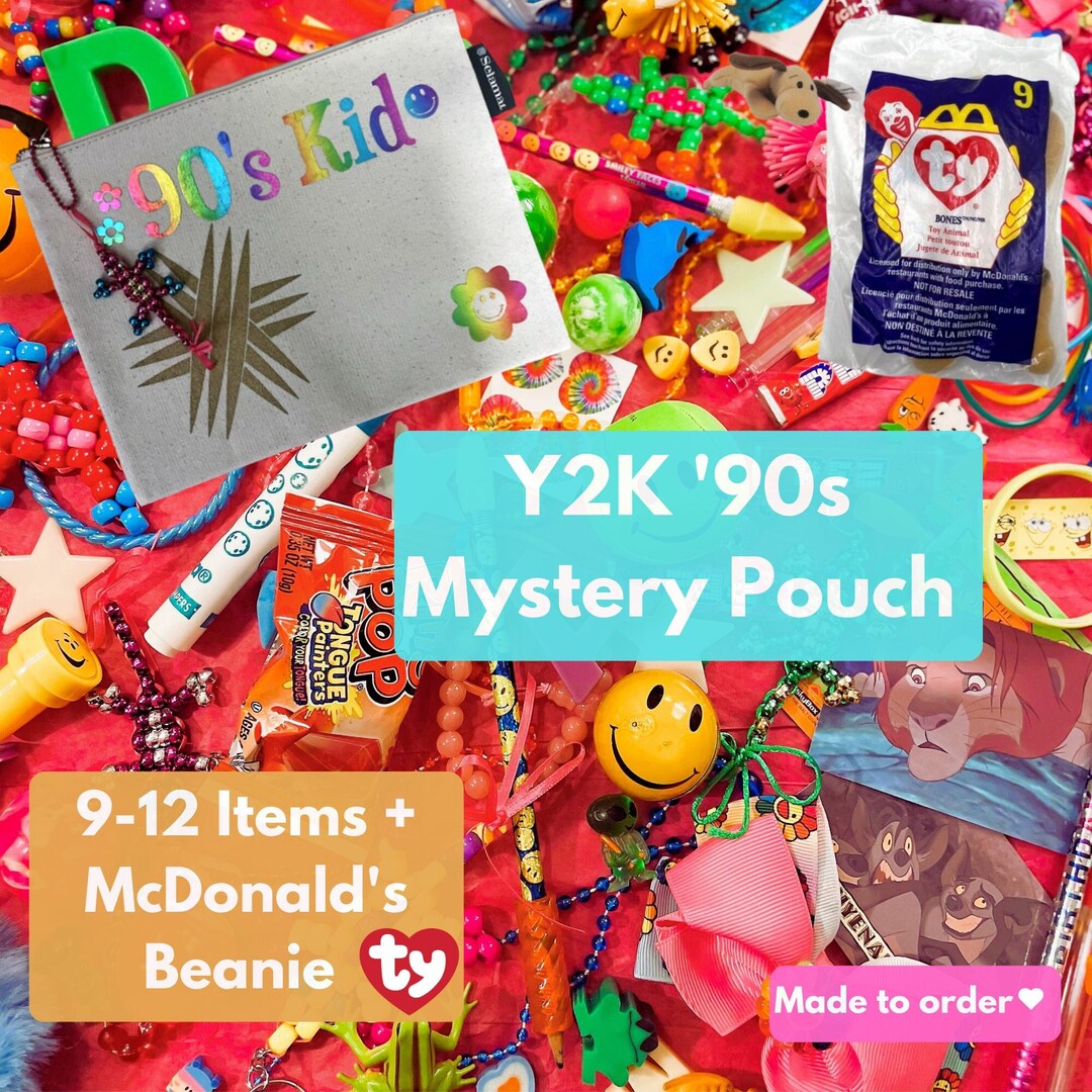 Y2K Mystery '90s - Early '00s Surprise Bag ~ Mini Beanie + Toy Lot - Etsy