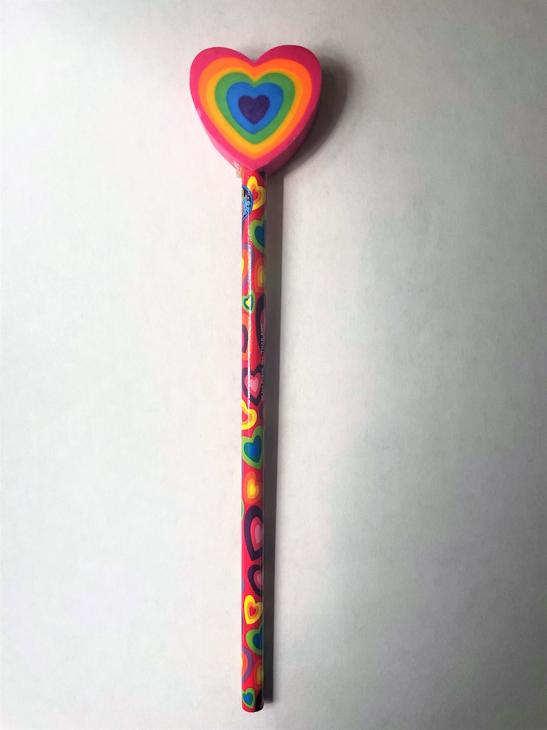 Lisa Frank Pencil With Eraser '90s Y2K Vintage Authentic - Etsy