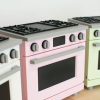 1:6 Scale Professional Range Oven Stove – Miniature Dollhouse Kitchen ...