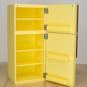 1:12 Scale Vintage 70's Refrigerator Dollhouse 1/12 - Etsy