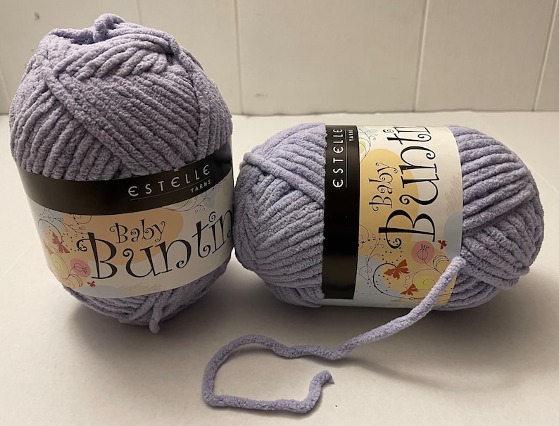 2 SKEINS of Baby Bunting Yarn by ESTELLE YARNS in a Beautiful Light ...