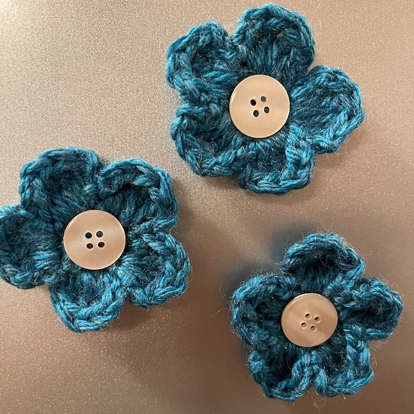 Crocheted Magnets - Etsy