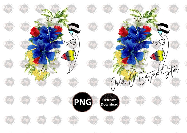 OES Design Bundle | Order of Eastern Star Art | OES Wall Decoration ...