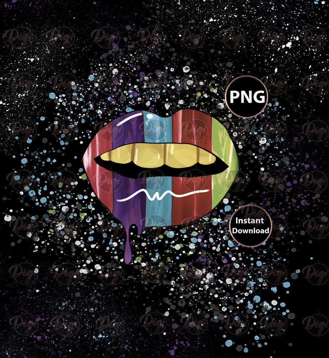 Candy Lips Png, Gold Grill, Purple Lips Png, Green Lips Png, Red Lips ...