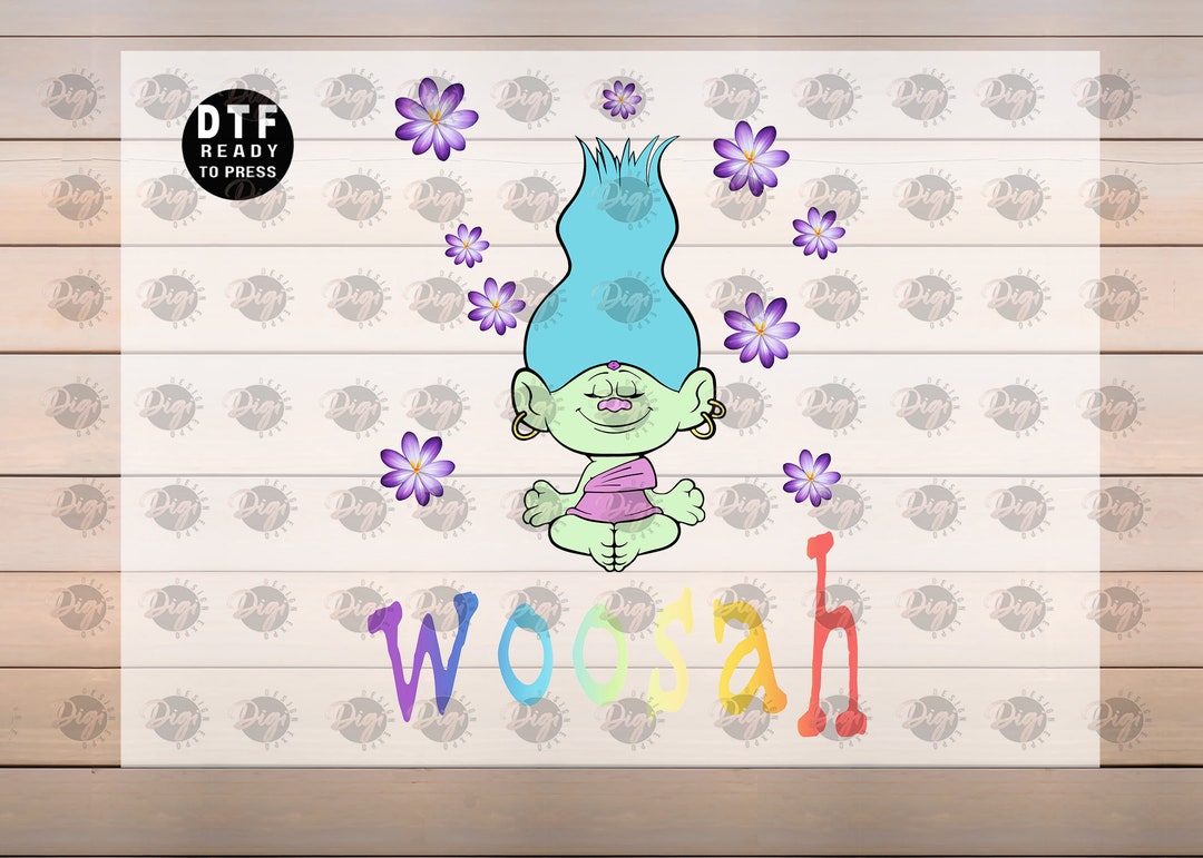 Trolls DTF, Ready to Press, DTF Image - Etsy