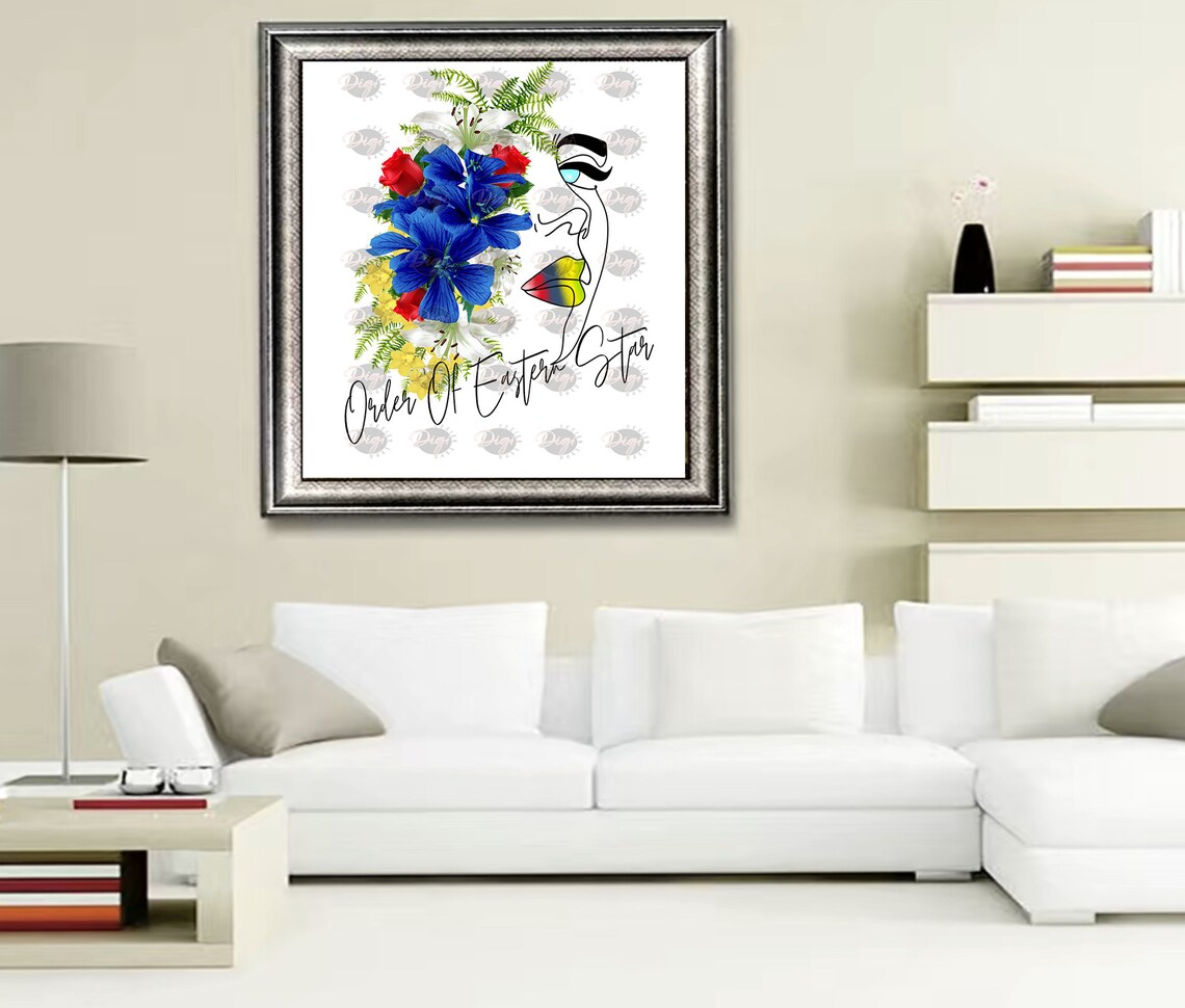 OES Design Bundle | Order of Eastern Star Art | OES Wall Decoration ...