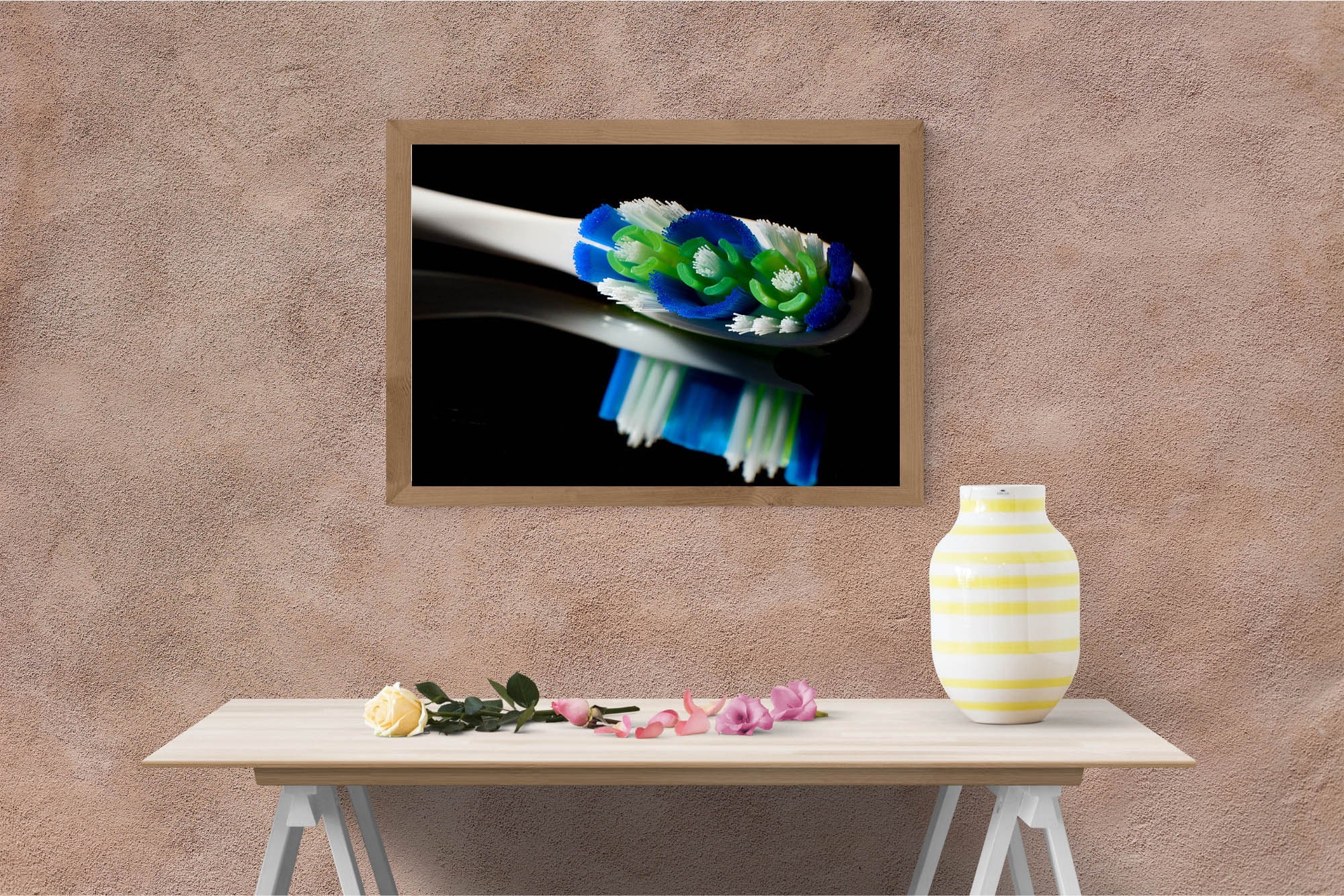 Toothbrush Photo Dental Office Wall Art Print Dental Tool Hygienist ...