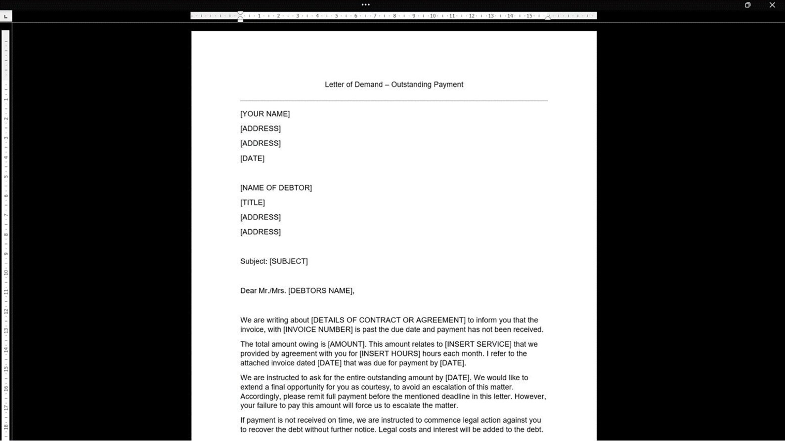 Letter Of Demand Etsy letter-of-demand-etsy