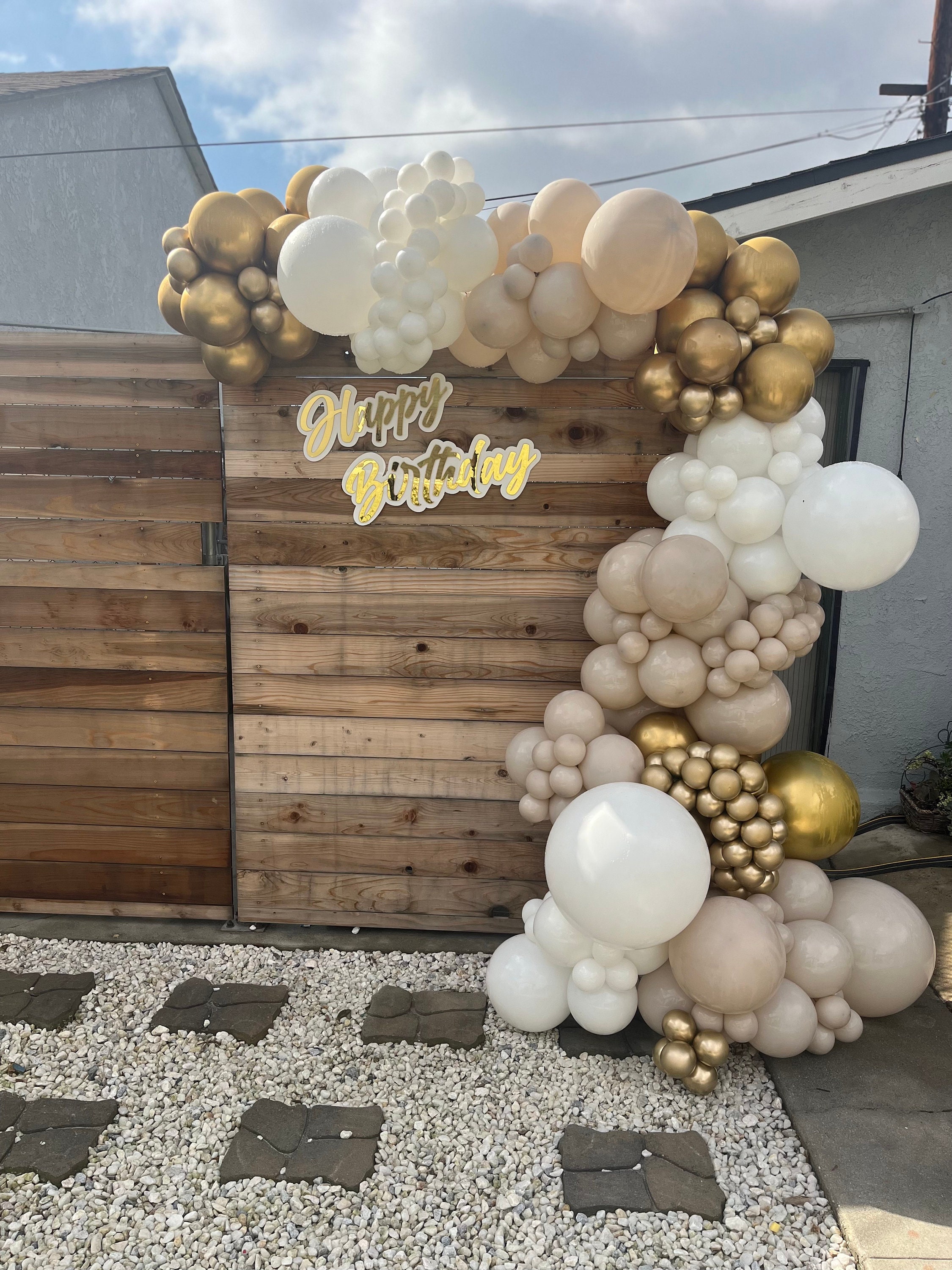 Acrylic Happy Birthday Sign Backdrop Signs Birthday Decor Custom Party ...