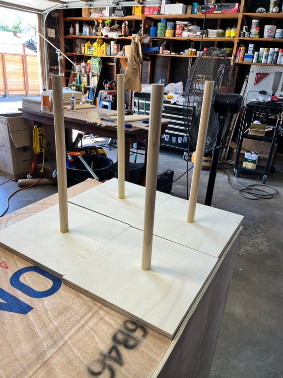 Wood Centerpiece Bases - Etsy