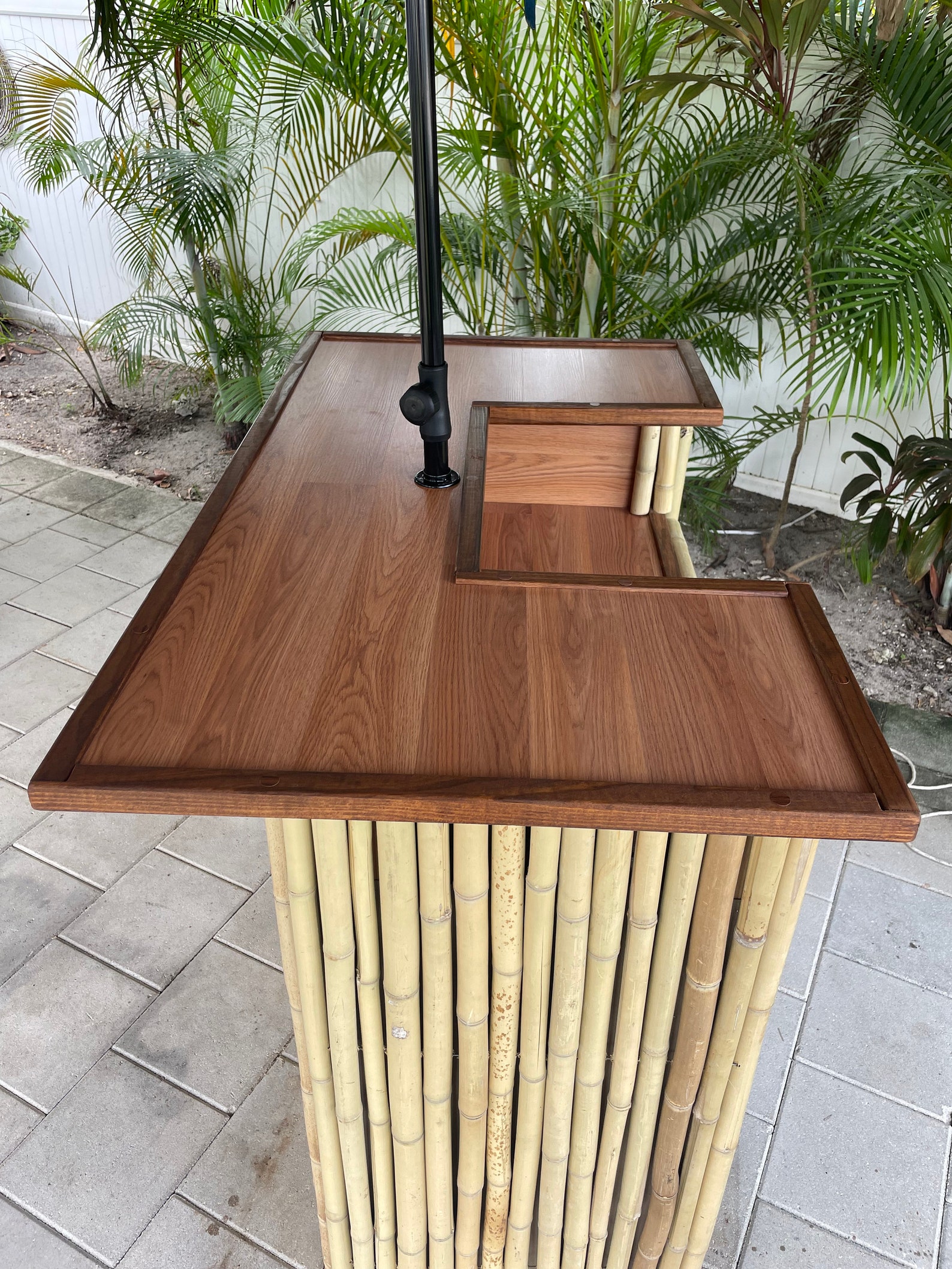 Tiki Bar With Mini Fridge - Etsy
